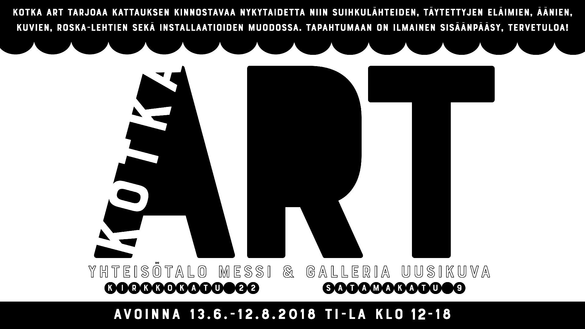 Kotka Art 2018 – Kotkan Taiteilijaseura